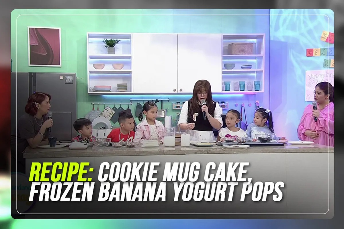 Celebrity recipes: Cookie Mug Cake, Frozen Banana Yogurt Pops | ABS-CBN ...