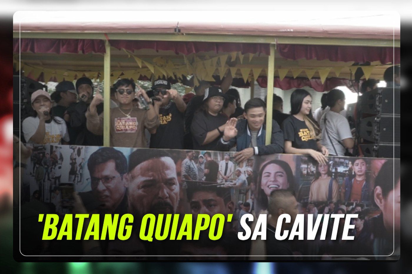 Coco Martin, cast ng 'Batang Quiapo,' bumisita sa Cavite | ABS-CBN ...
