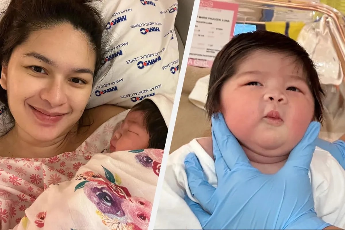 LOOK: Pauleen Luna introduces second baby Thia | ABS-CBN Entertainment