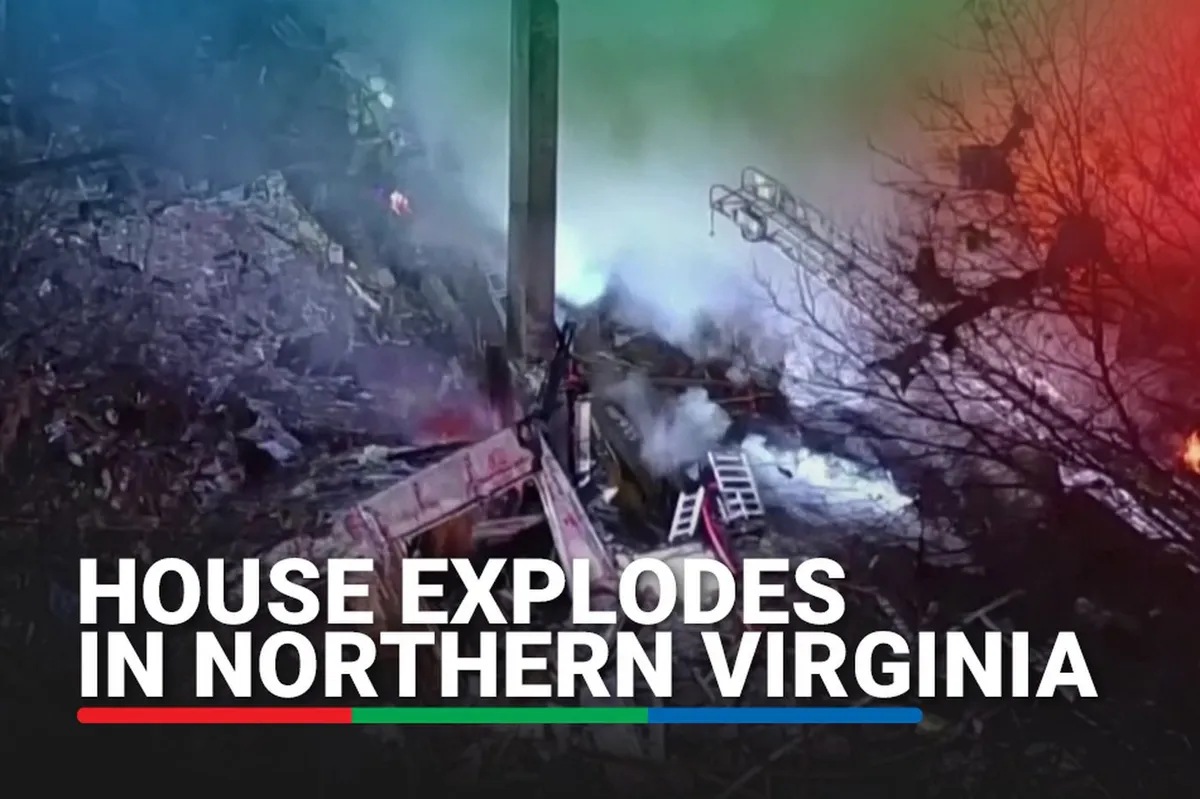 House explodes in northern Virginia | ABS-CBN News