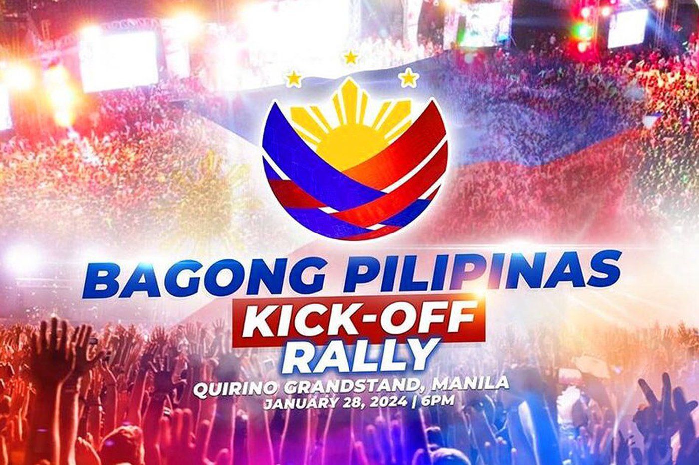 200,000 people expected at Bagong Pilipinas kick-off rally: official ...