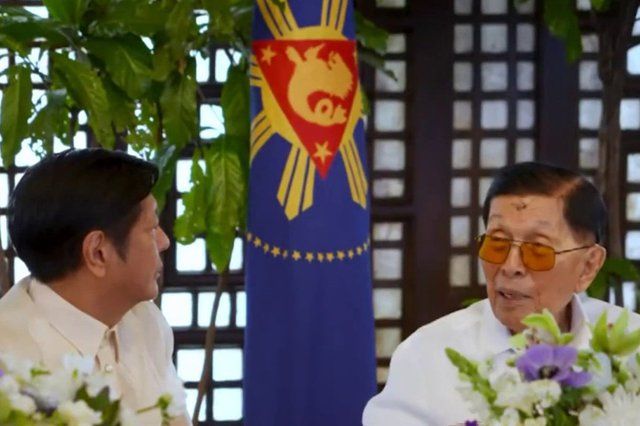 Enrile celebrates 100th birthday in Malacañang Palace | ABS-CBN News