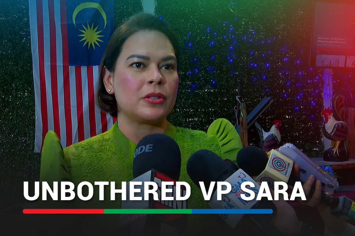 'Unbothered': VP Duterte hindi nababahala sa ICC case | ABS-CBN News 'Unbothered': VP Duterte hindi nababahala sa ICC case | ABS-CBN News