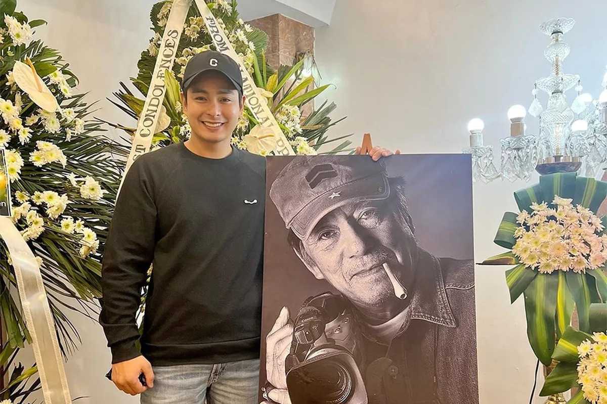 LOOK: Coco Martin visits wake of master lensman Romy Vitug | ABS-CBN ...