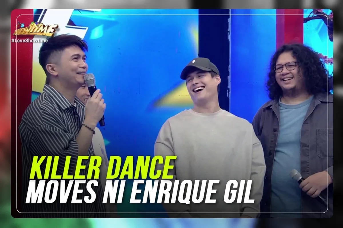Enrique Gil, nag-sampol ng 'kalma' dance moves sa 'Showtime' | ABS-CBN ...