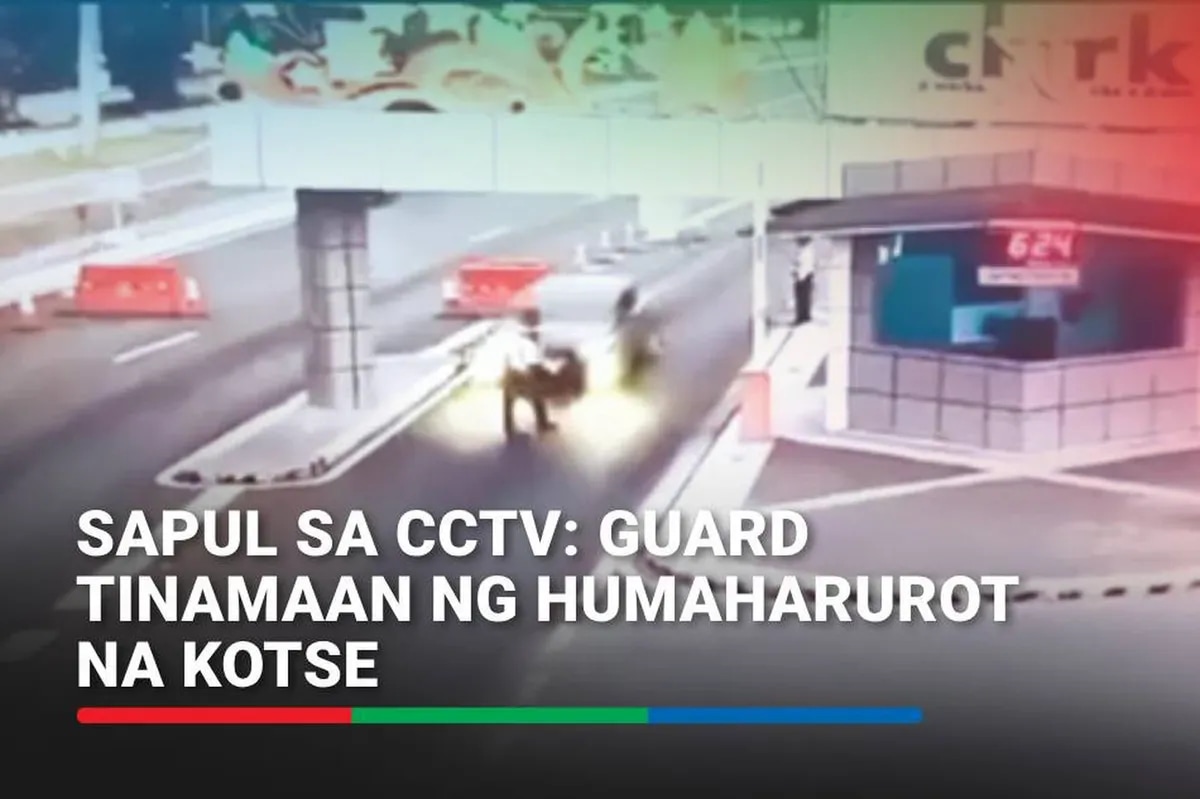 SAPUL SA CCTV: Guard tinamaan ng humaharurot na kotse sa Clark Freeport ... SAPUL SA CCTV: Guard tinamaan ng humaharurot na kotse sa Clark Freeport ...
