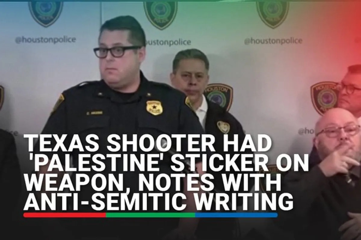 Texas shooter had 'Palestine' sticker on weapon, notes with anti ...