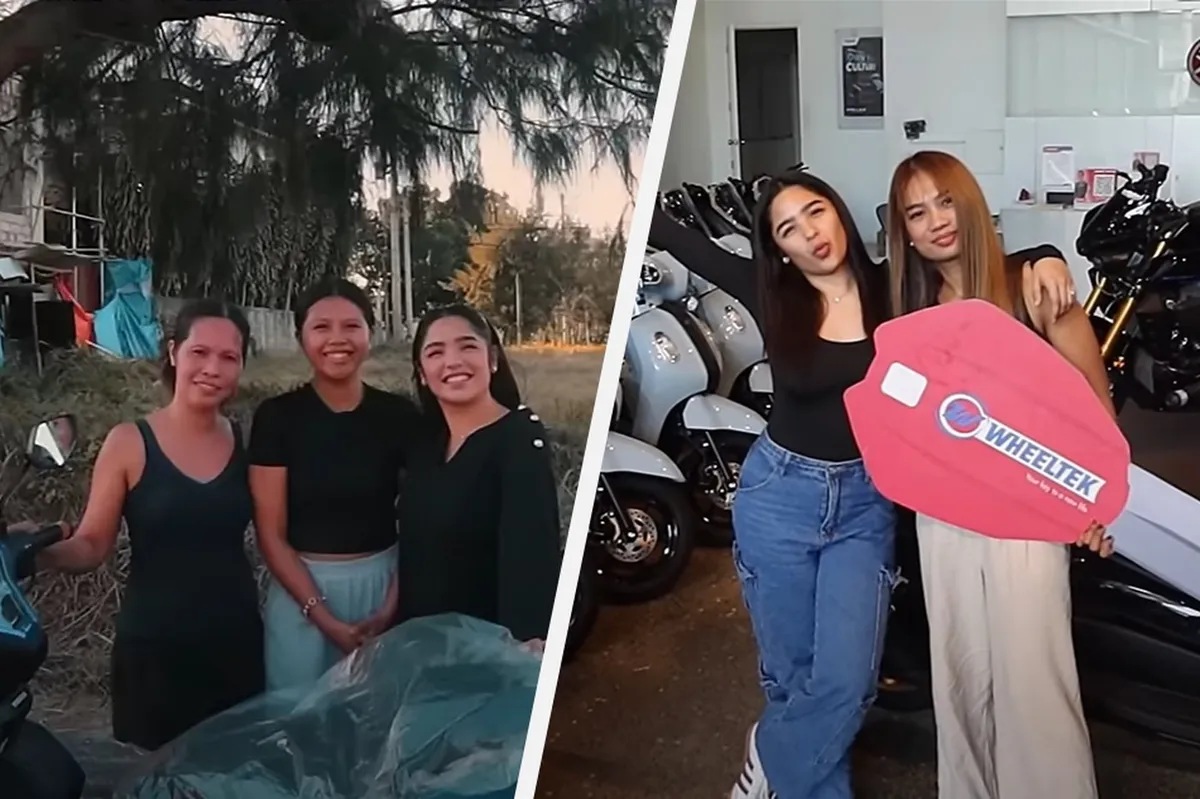 Andrea Brillantes gives helpers new motorcycles | ABS-CBN Entertainment