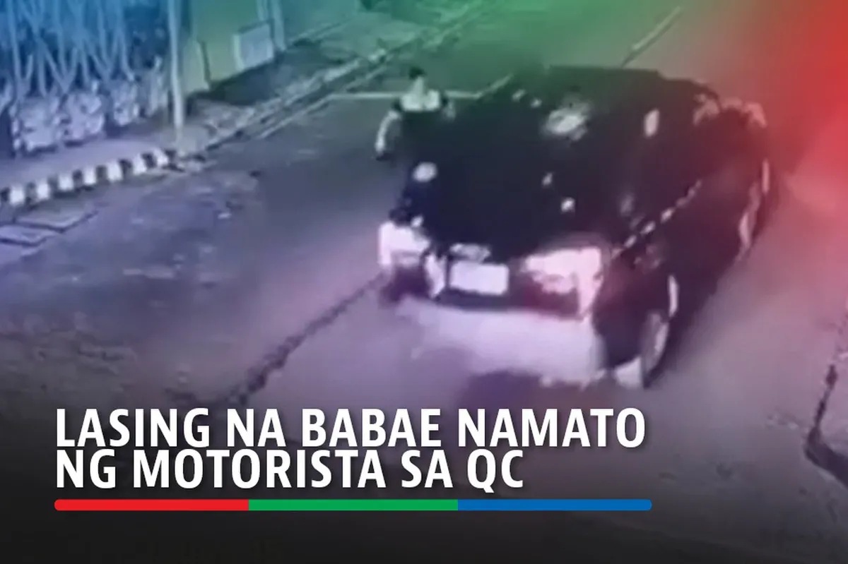 Lasing na babae namato ng motorista sa QC | ABS-CBN News