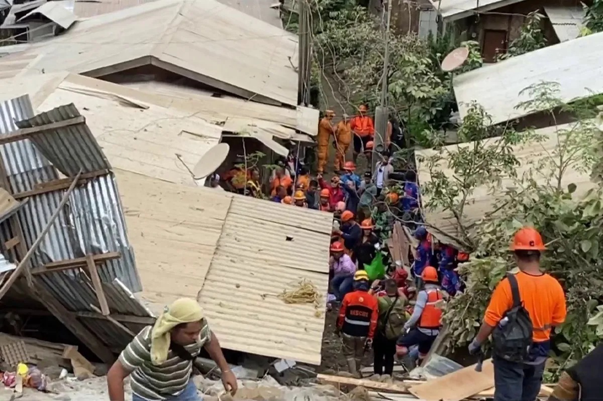 7 killed, dozens still missing in Davao de Oro landslide | ABS-CBN News