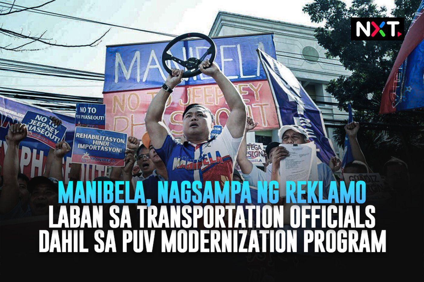 Manibela, nagsampa ng reklamo laban sa transportation officials dahil sa PUV modernization ...
