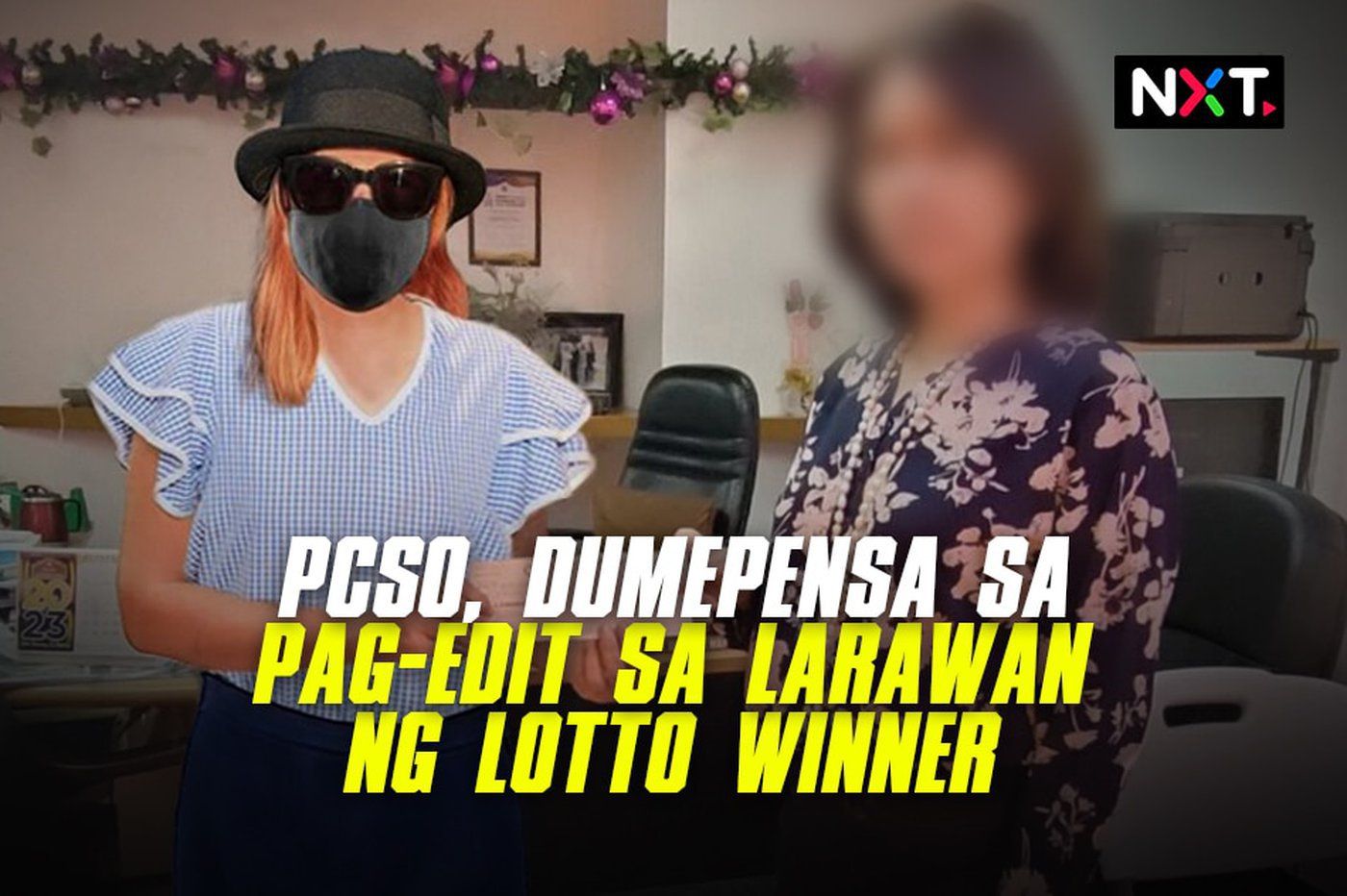 PCSO, dumepensa sa pag-edit sa larawan ng lotto winner | ABS-CBN News
