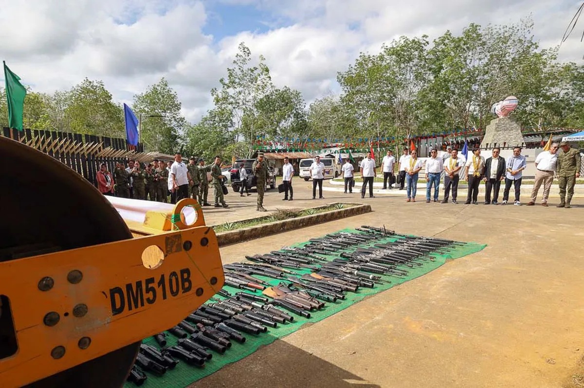 Loose firearms destroyed in Basilan | ABS-CBN News