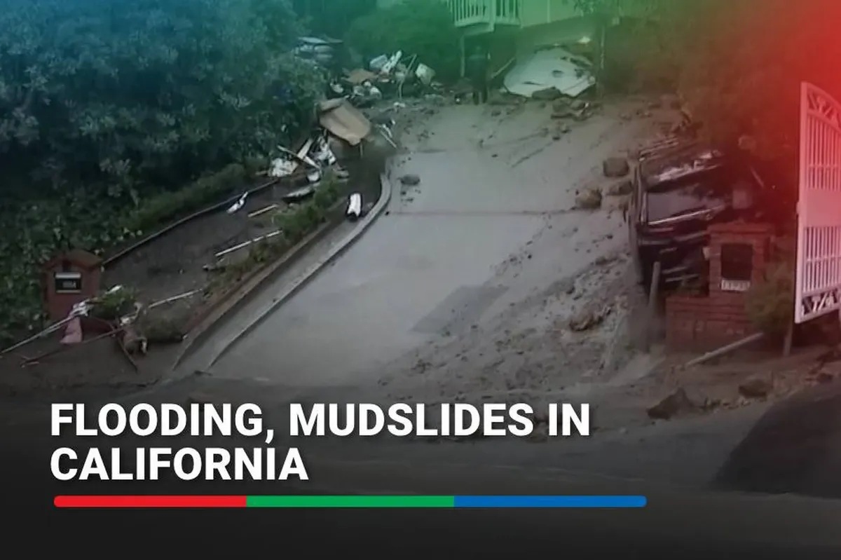 Floods, mudslides swamp southern California | ABS-CBN News