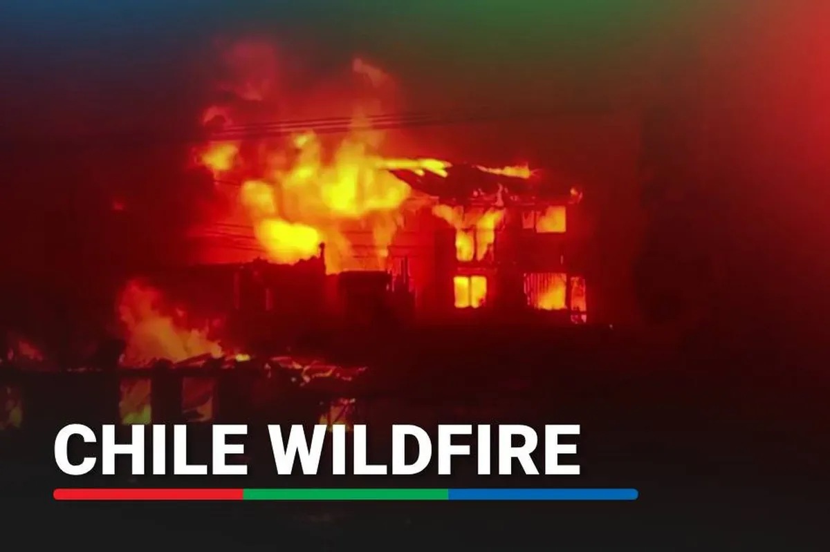 Residents evacuate as wildfires burn in Chile | ABS-CBN News