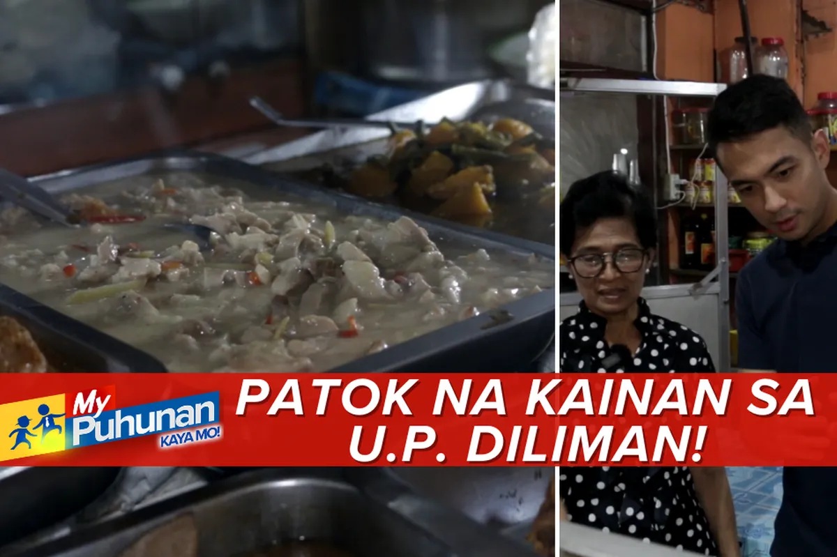 'My Puhunan: Kaya Mo!': Kalye sa UP Diliman, sikat sa mga kainan | ABS ...