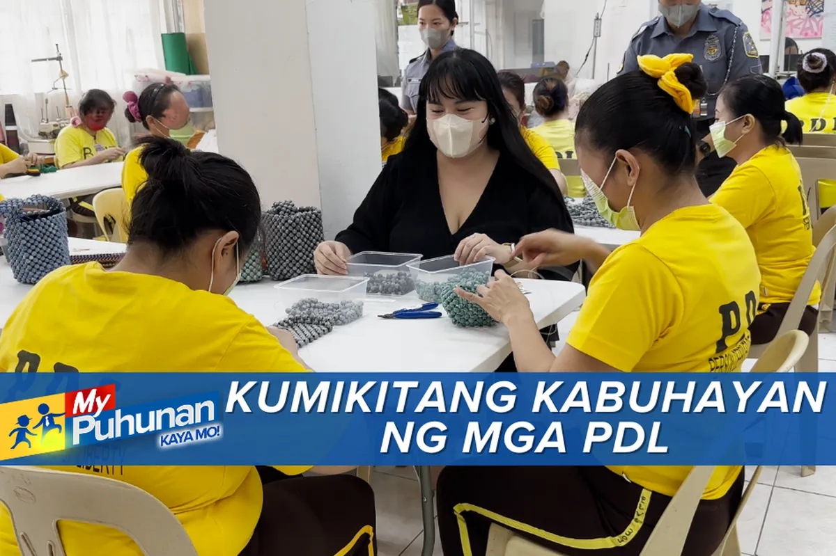 'My Puhunan: Kaya Mo!': Mga inmate, kabuhayan ang bag mula sa patapong ...