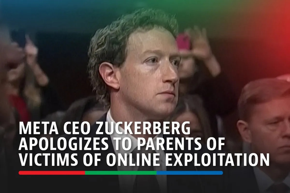 Meta CEO Zuckerberg apologizes to parents of victims of online ...