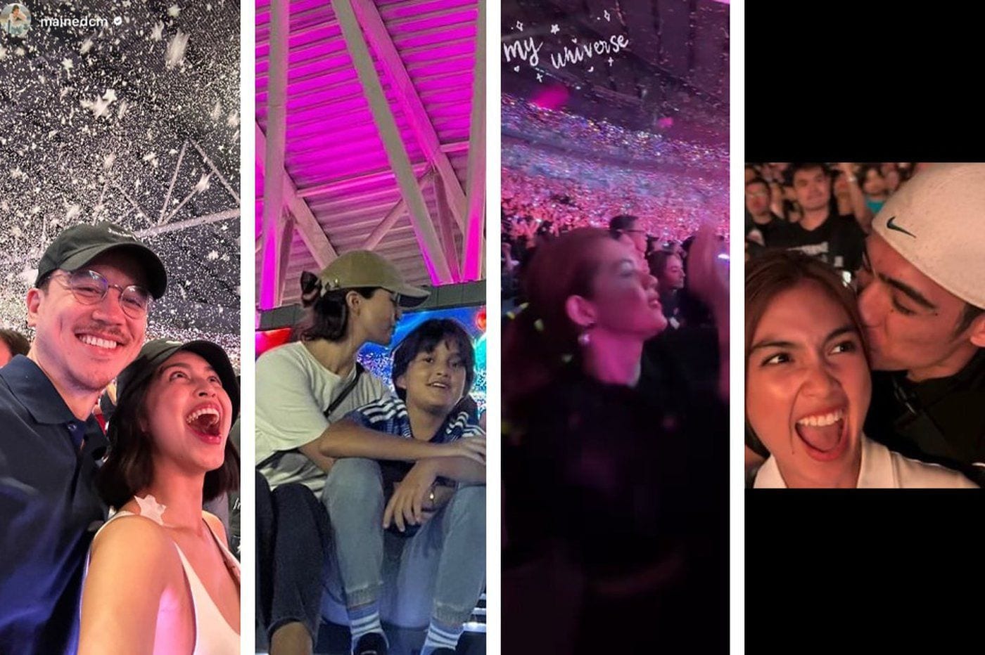 LOOK: Pinoy celebrities enjoy Coldplay concert in PH | ABS-CBN ...