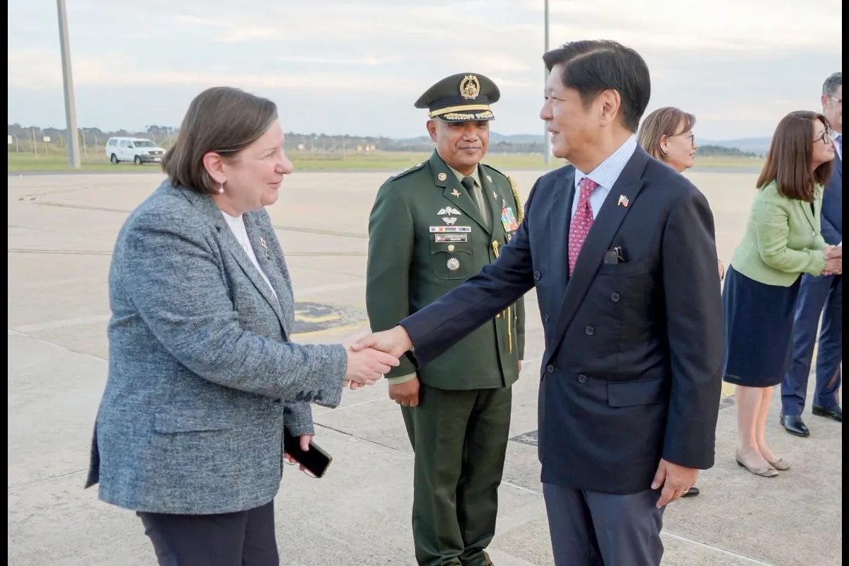 Marcos arrives in Canberra for 2-day state visit | ABS-CBN News