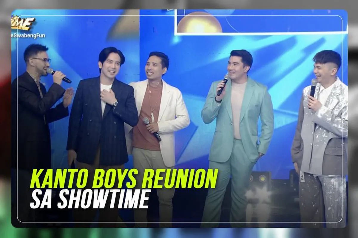 Kanto Boys reunion sa birthday performance ni Vhong sa 'Showtime' | ABS-CBN Entertainment