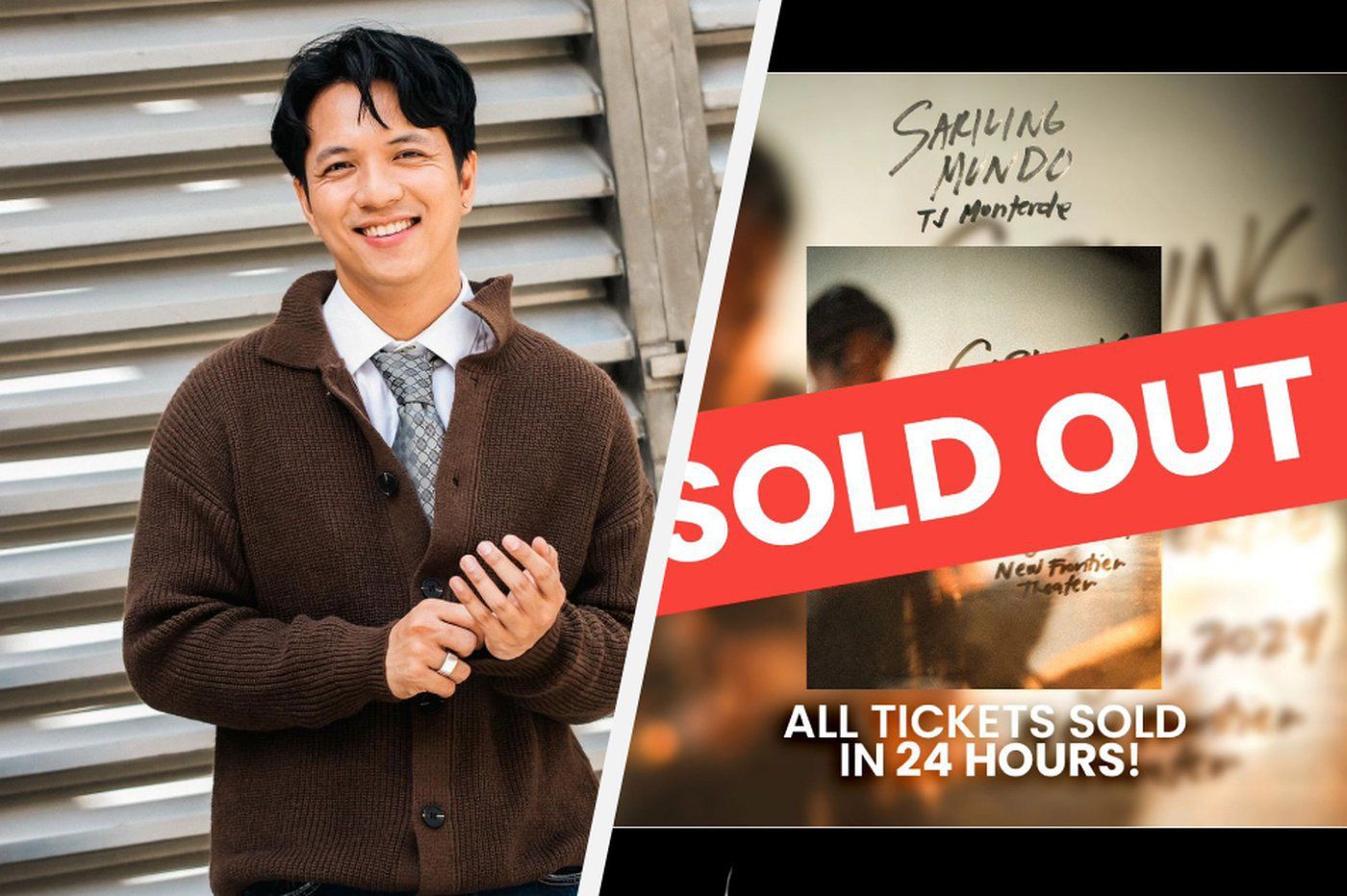 Tickets to TJ Monterde's 'Sariling Mundo' concert sold out | ABS-CBN ...