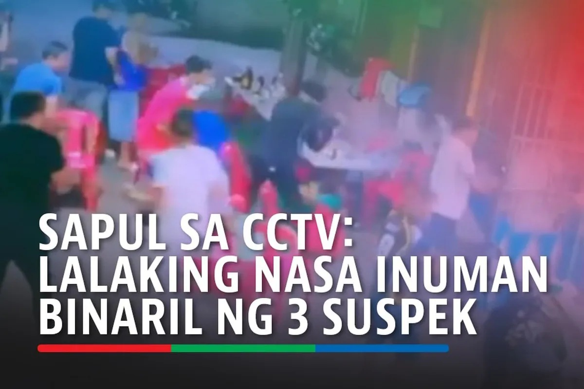 SAPUL SA CCTV: Lalaking nasa inuman binaril ng 3 suspek | ABS-CBN News SAPUL SA CCTV: Lalaking nasa inuman binaril ng 3 suspek | ABS-CBN News