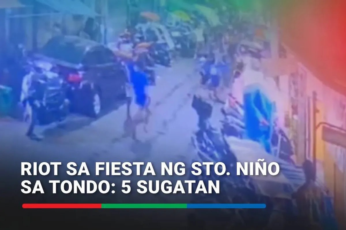 Riot sa Fiesta ng Sto. Niño sa Tondo: 5 sugatan | ABS-CBN News