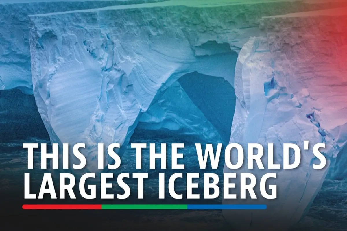 WATCH: This is the world's largest iceberg | ABS-CBN