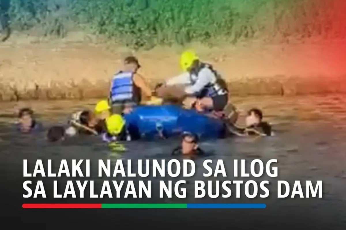 Lalaki nalunod sa ilog sa laylayan ng Bustos Dam | ABS-CBN News Lalaki nalunod sa ilog sa laylayan ng Bustos Dam | ABS-CBN News