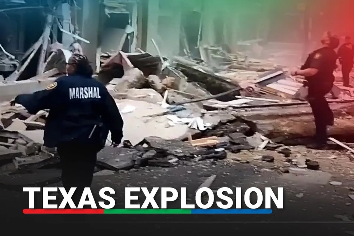 Texas explosion likely caused by gas leak injures 21 | ABS-CBN