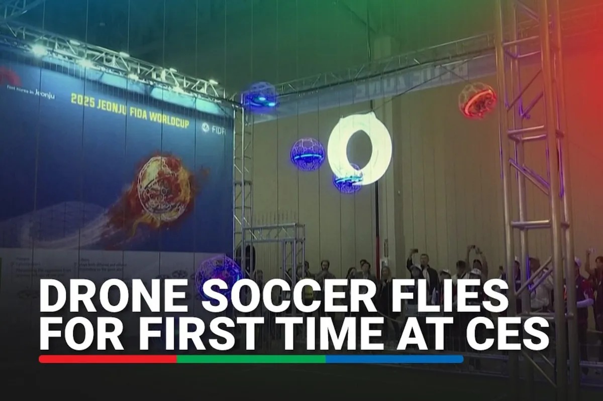 Drone soccer flies for first time at CES | ABS-CBN Lifestyle