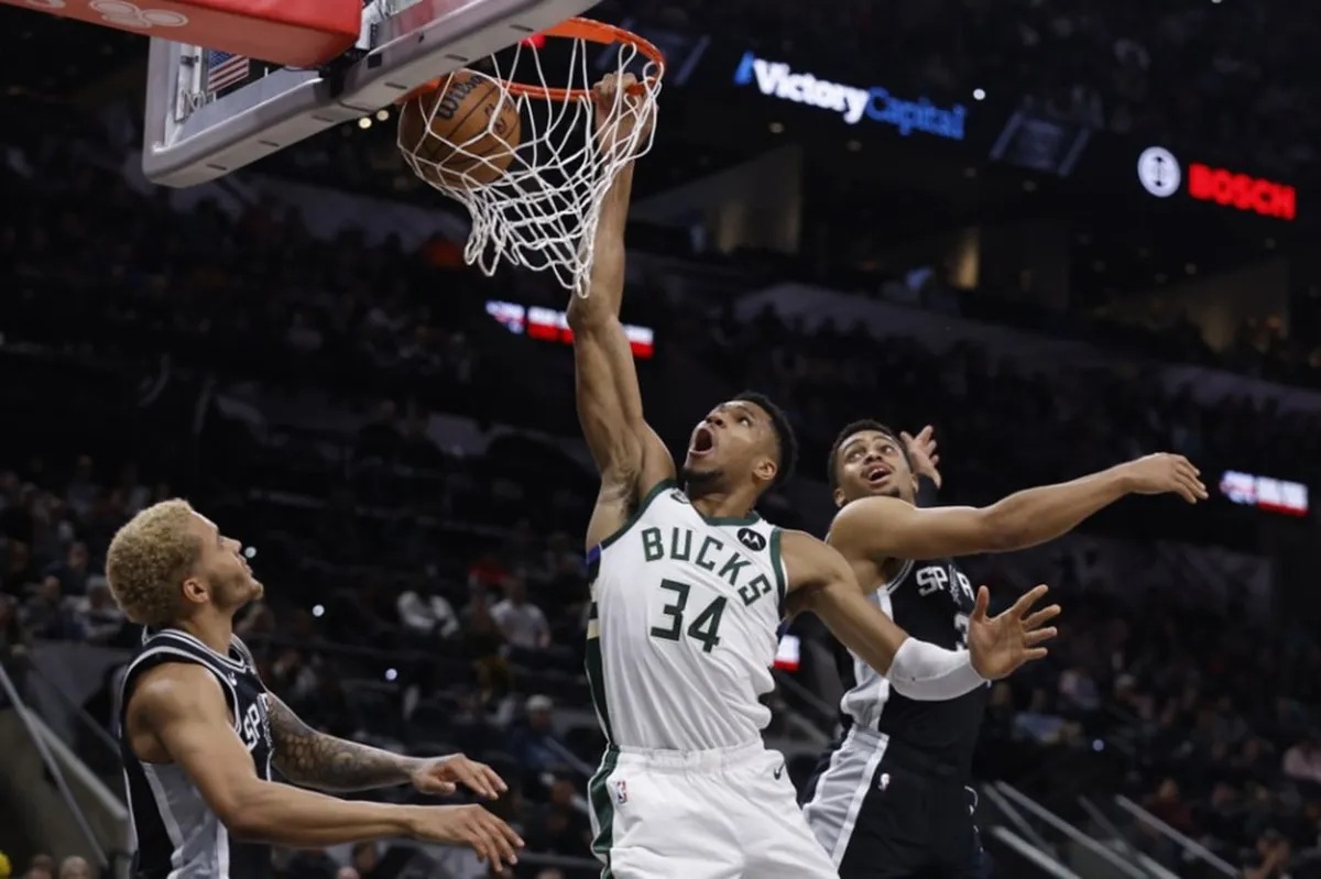 Antetokounmpo leads Bucks over Spurs, Nuggets down Warriors | ABS-CBN Sports