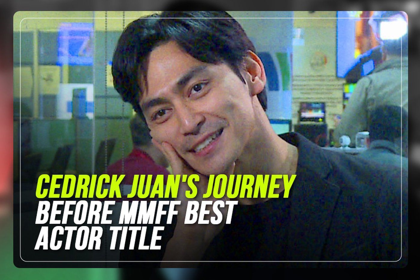 Cedrick Juan reminisces journey before best actor win in MMFF | ABS-CBN ...