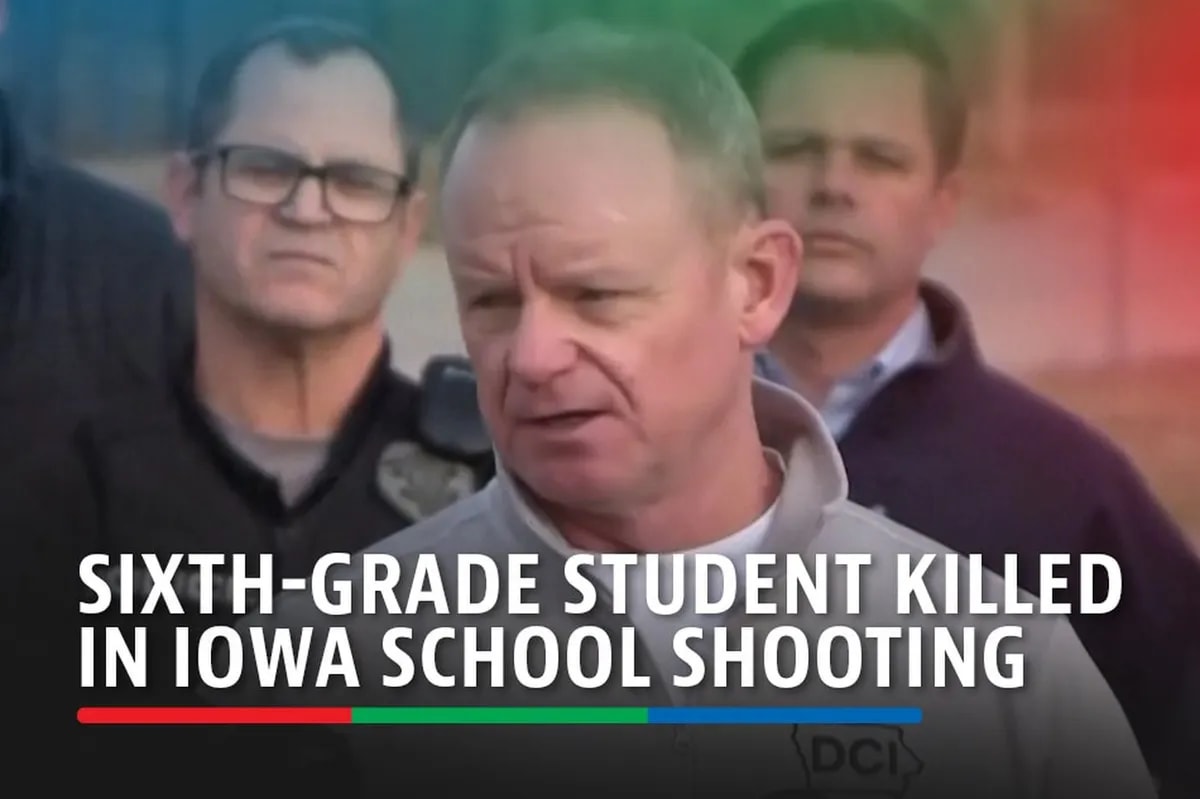 Sixth-grade student killed in Iowa school shooting | ABS-CBN