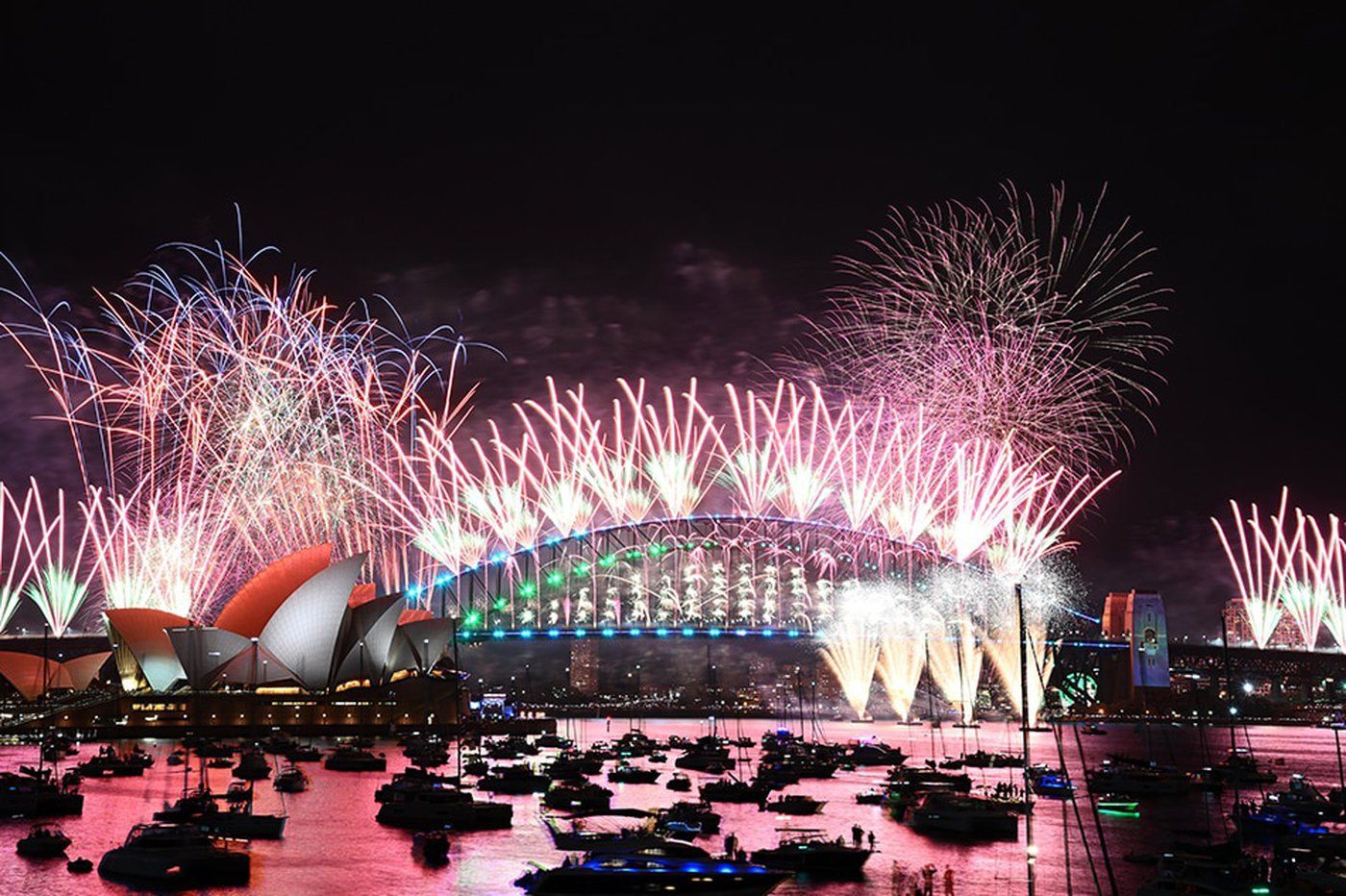 Fireworks, weapons light skies as world enters 2024 | ABS-CBN