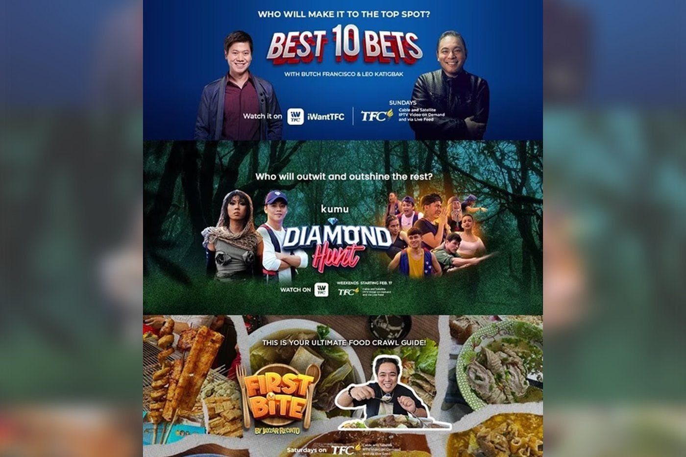 TFC, iWantTFC and TFC IPTV debut 3 new shows | ABS-CBN Entertainment