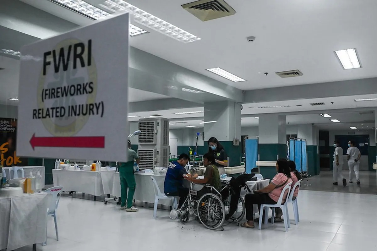 DOH records over 200 new cases of fireworks-related injury | ABS-CBN News
