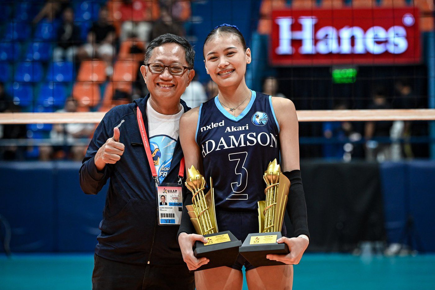 Adamson's Nitura is UAAP girls' volleyball MVP | ABS-CBN Sports