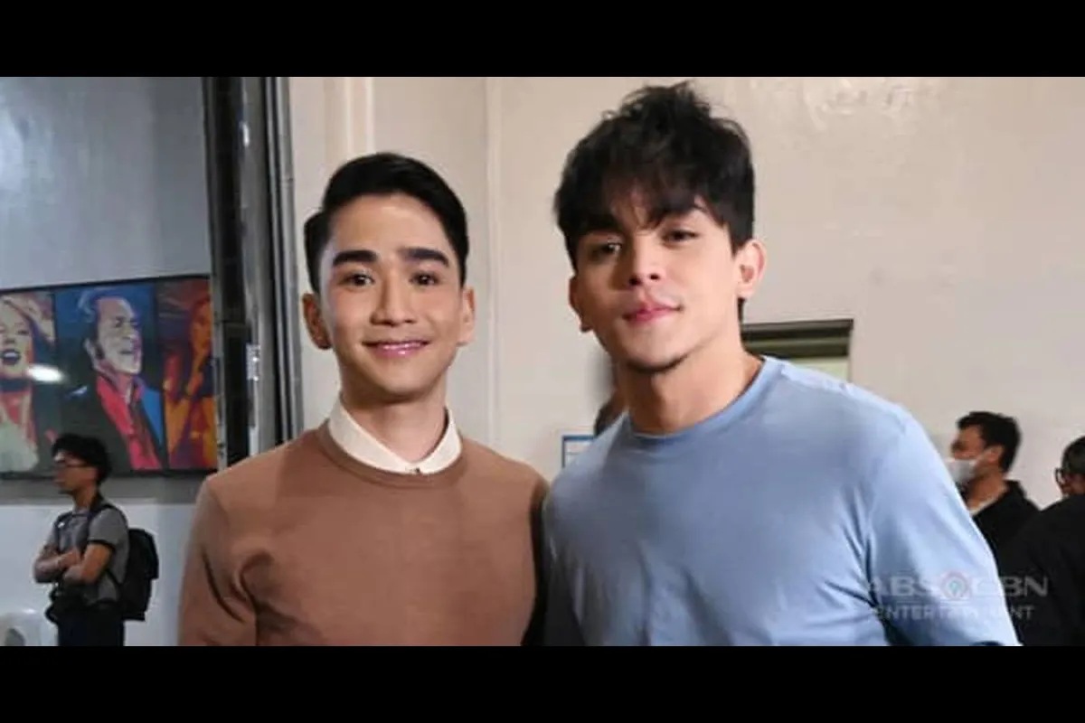 Zaijian and Miggy react to viral kissing scene in “Senior High” | ABS ...