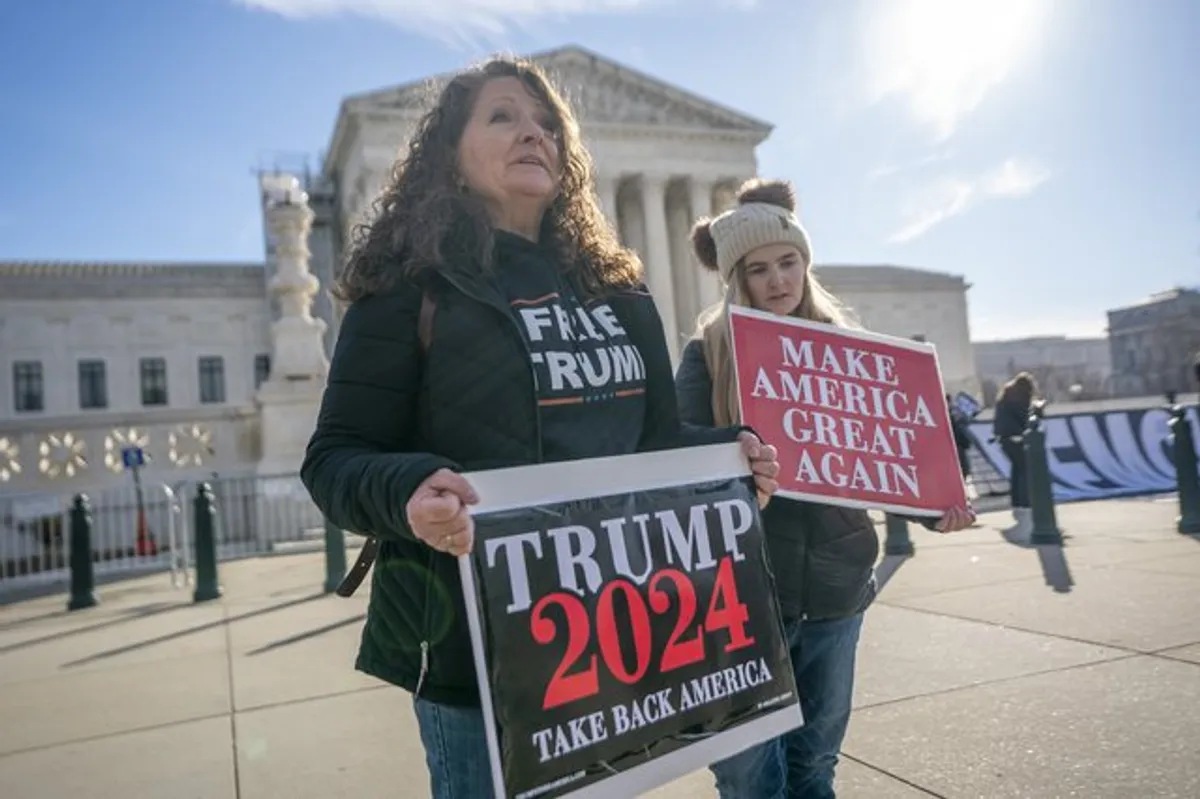 US Supreme Court hears high-stakes Trump ballot case | ABS-CBN News