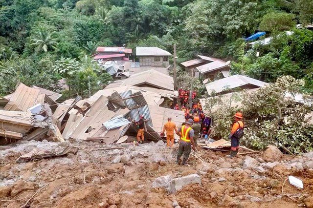 Massive landslide in Barangay Masara, Maco, Davao de Oro | ABS-CBN News