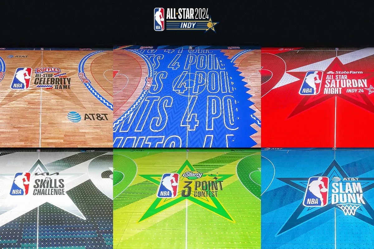 LeBron, Giannis, East and West stars to use new LED NBA All-Star courts ...