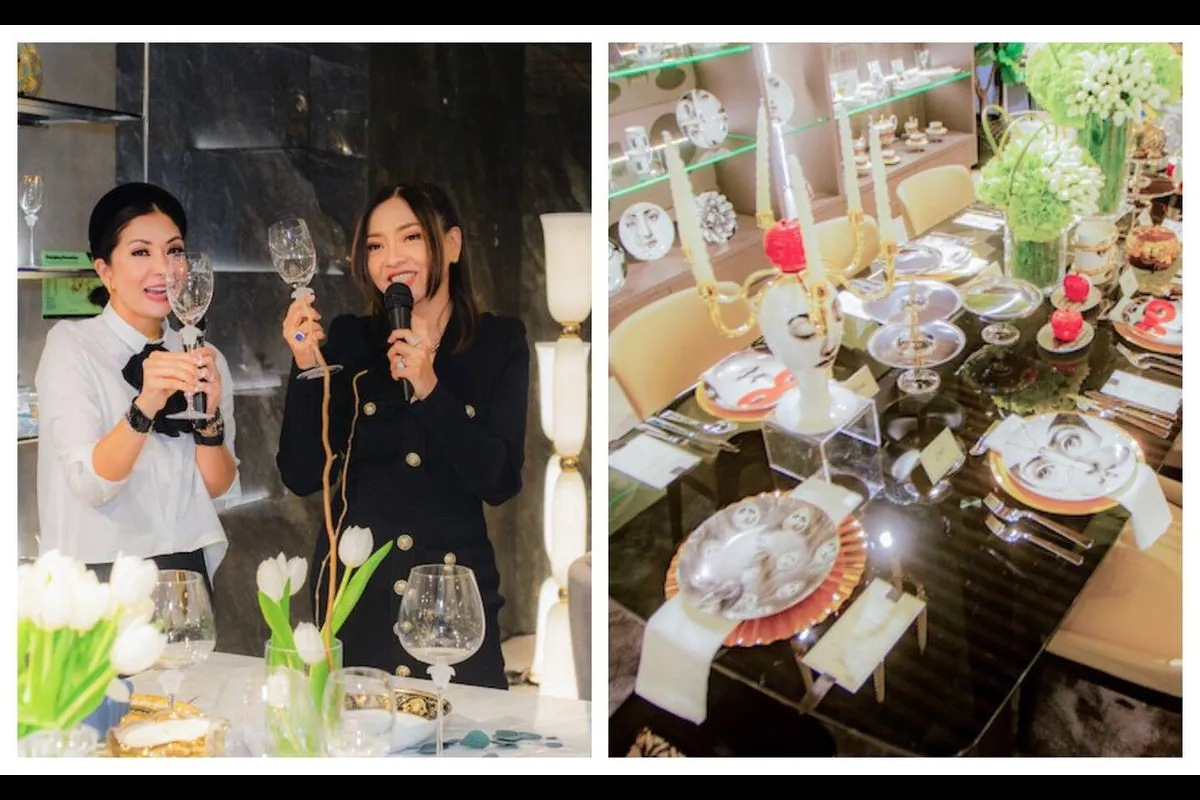 Mamma Mia! Pinky Tobiano And Cat Arambulo Create Tablescapes In Honor ...