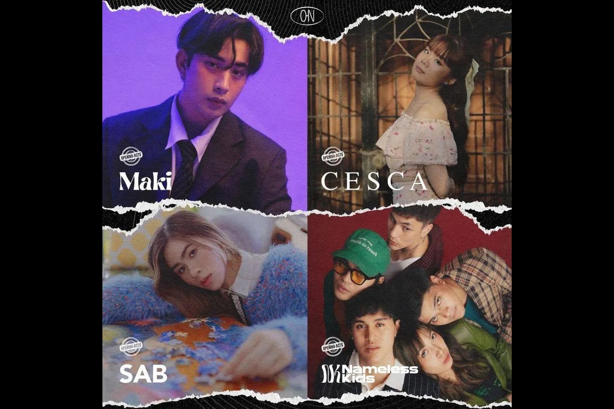 'ON MUSIC FESTIVAL Pre-Show to Showcase Rising OPM Acts MAKI, CESCA ...