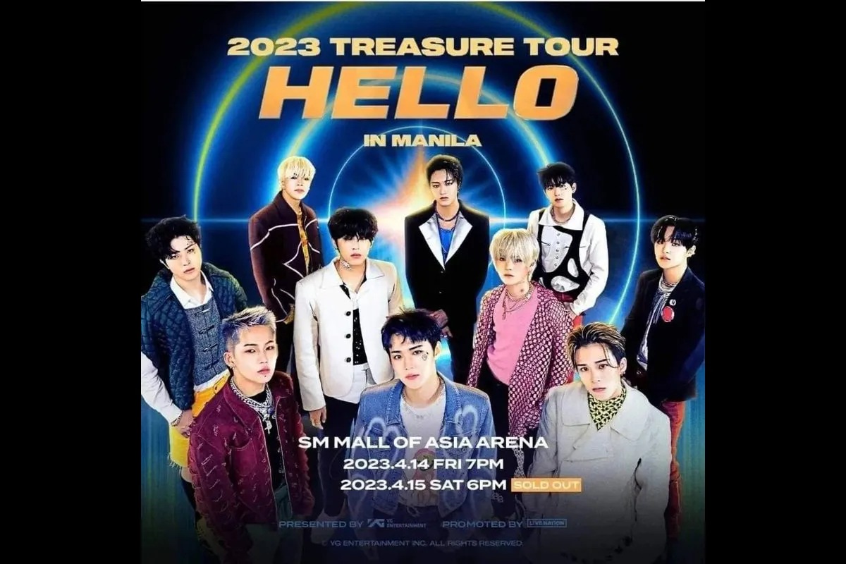 One Week to Go: 2023 TREASURE TOUR [HELLO] Live in Manila | ABS-CBN ...