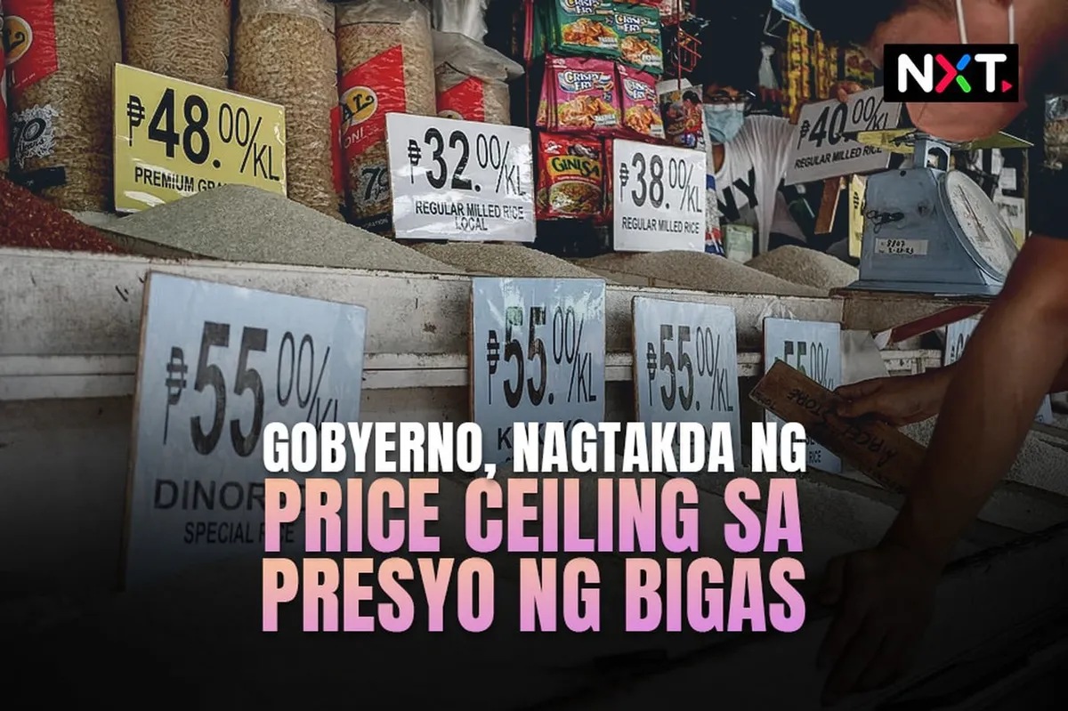 Gobyerno, nagtakda ng price ceiling sa presyo ng bigas | ABS-CBN News