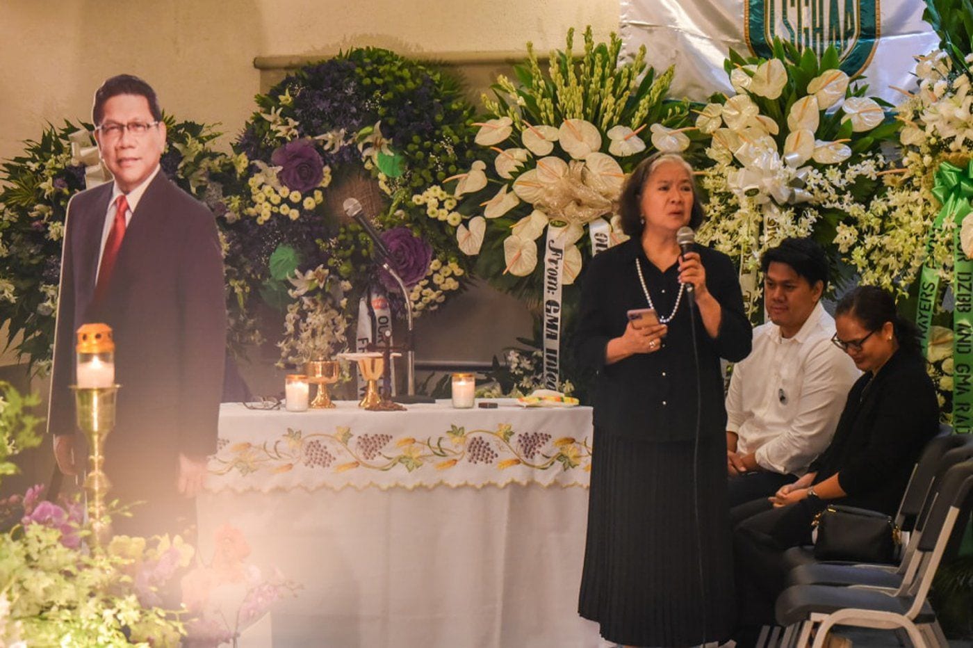 Veteran journalist Mike Enriquez laid to rest | ABS-CBN Entertainment