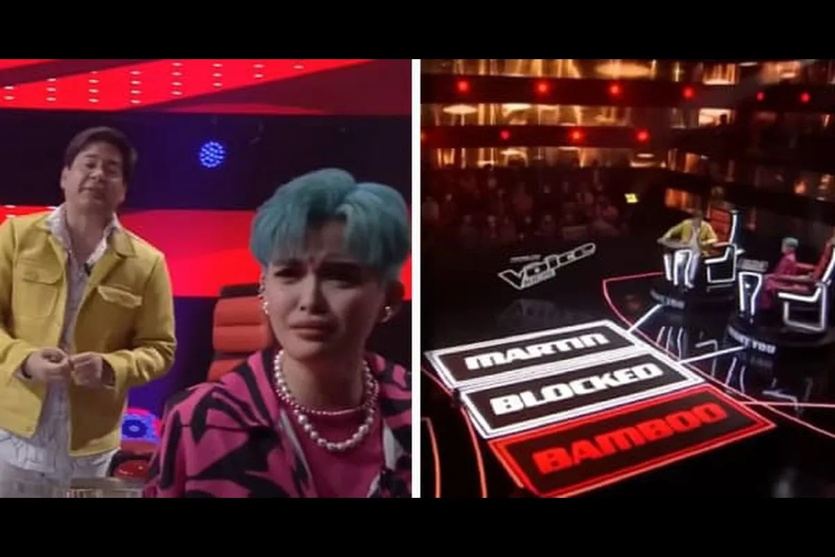 Martin blocks KZ to get young artist on his team as the blind auditions ...