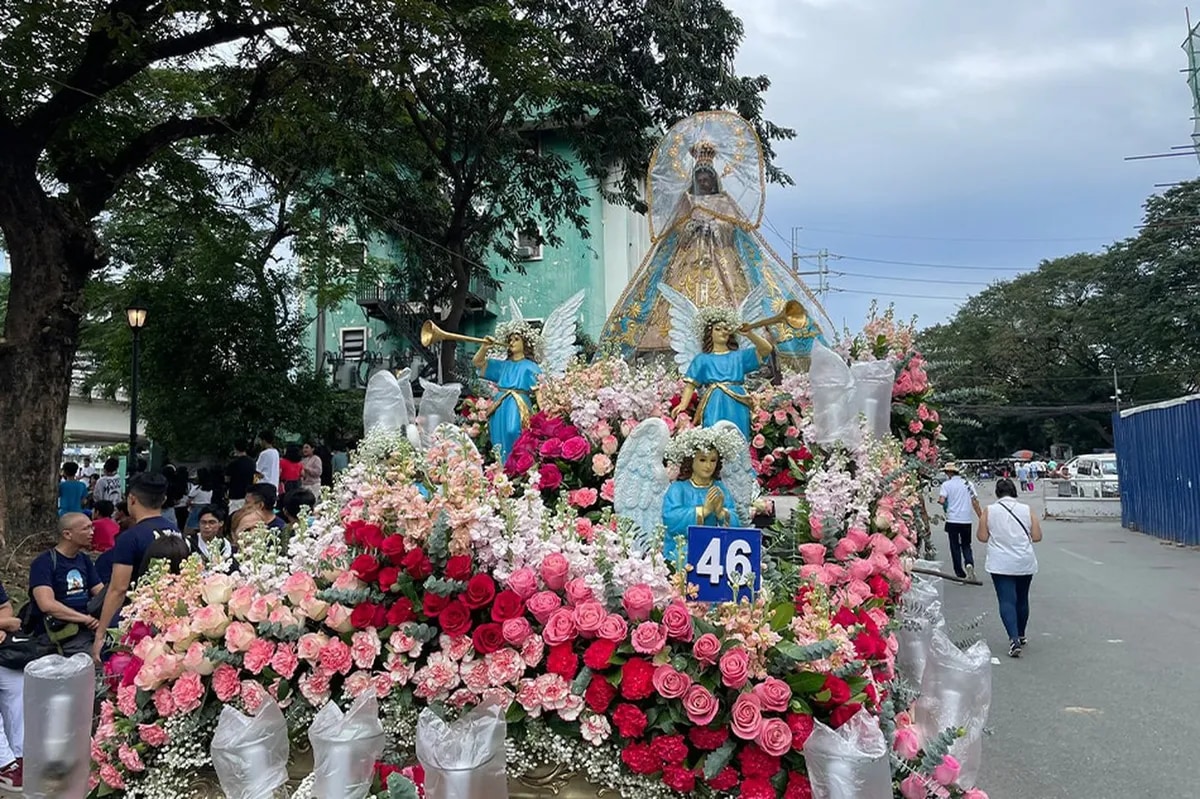 More than 50 canonically-crowned images of Virgin Mary join Intramuros ...